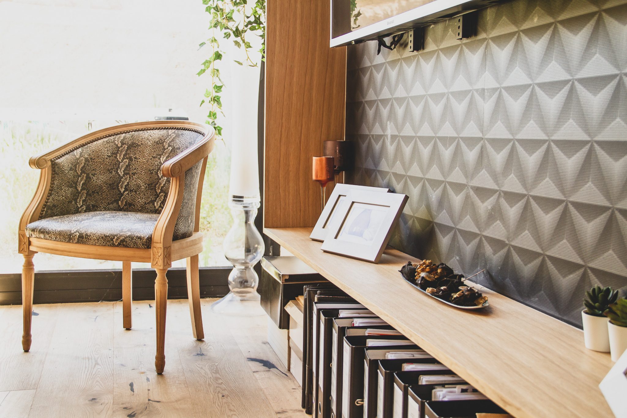 Habillage mural pour TV | CoeurDeBois